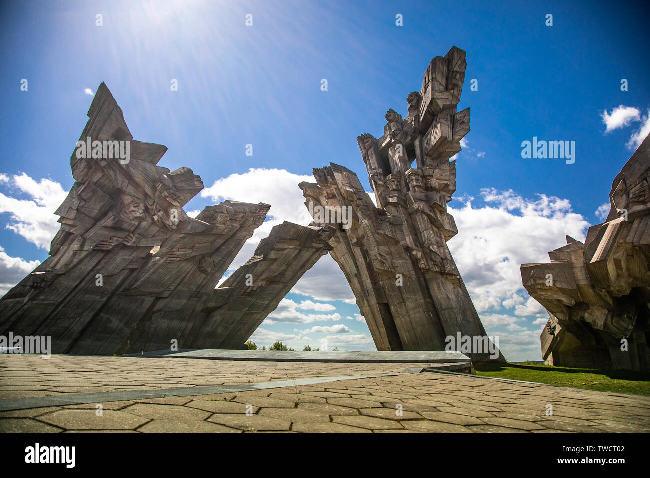 Memorial of the Victims of Nazism at the Ninth Fort, Kaunas, Lithuania ...
