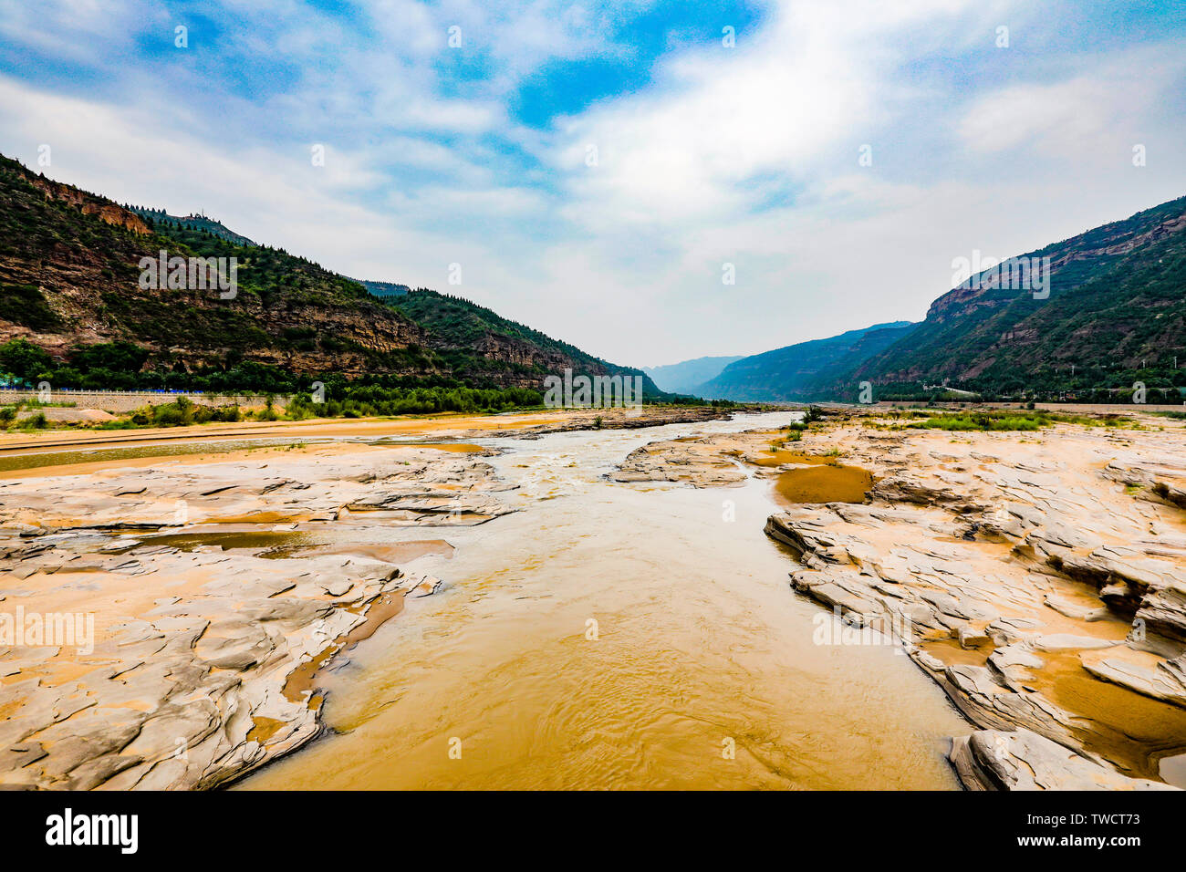 Mother River Yellow River Stock Photo - Alamy
