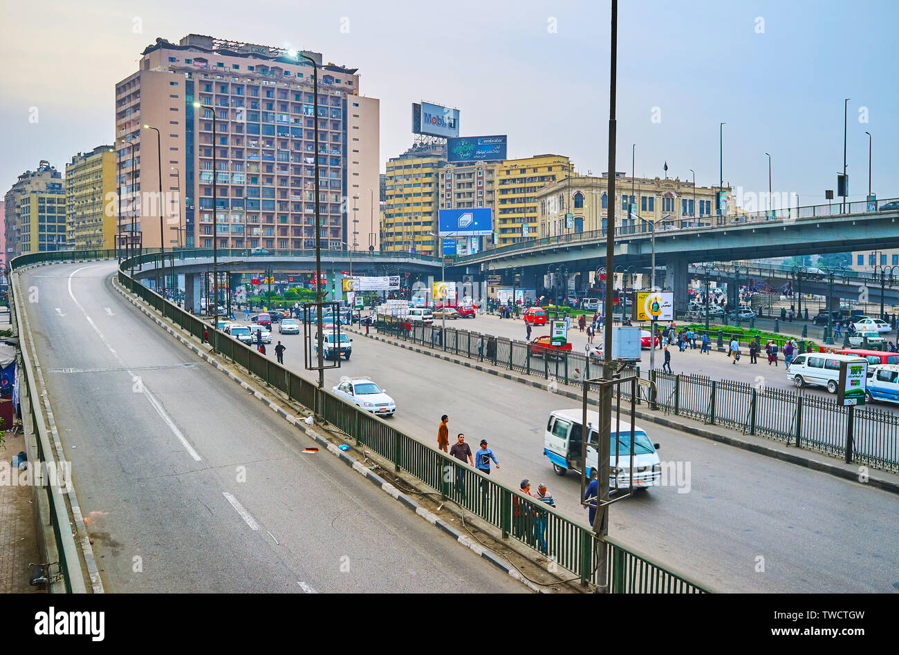 Complex railway junction hi-res stock photography and images - Alamy