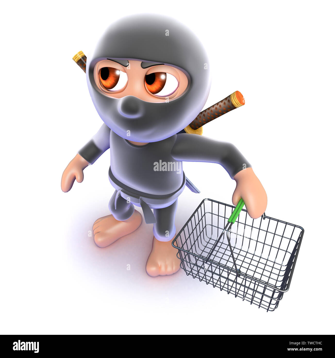 Funny Cartoon Ninja