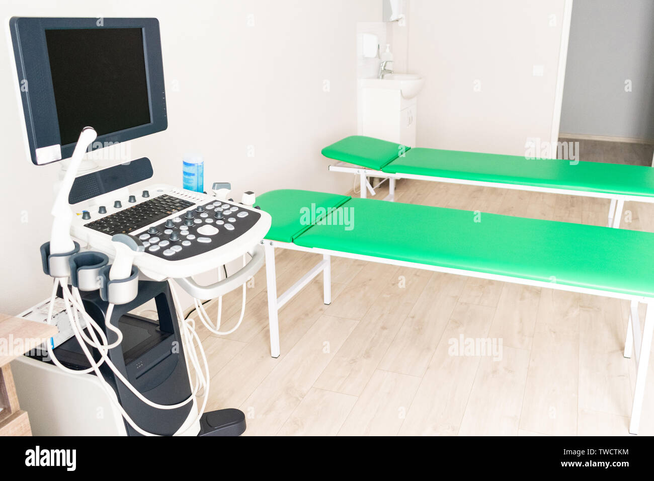 medical equipment. Ultra Sound Machine. doctor's office. medical Center ...