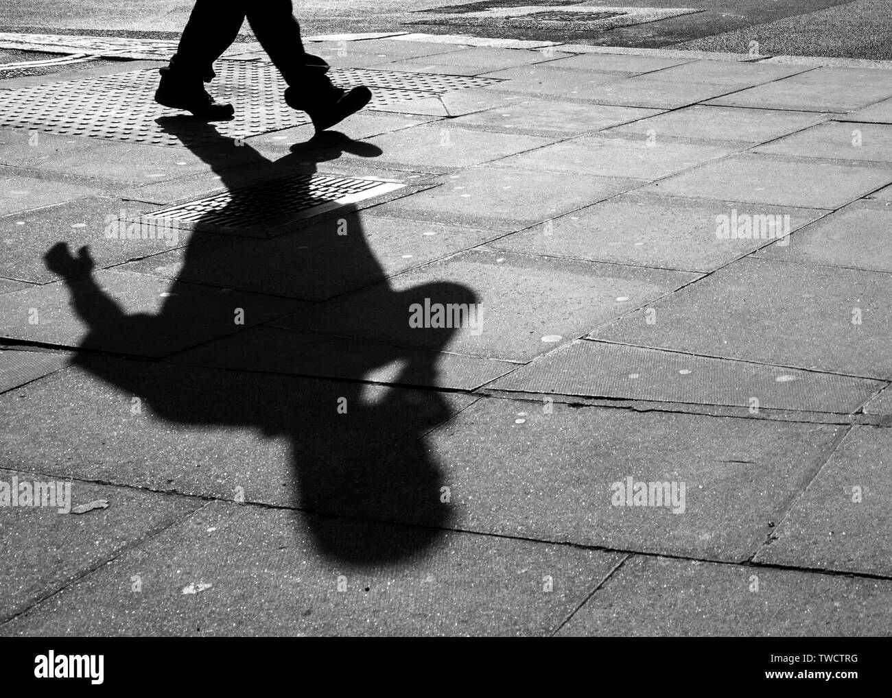 Silhouette Man Phone High Resolution Stock Photography and Images - Alamy