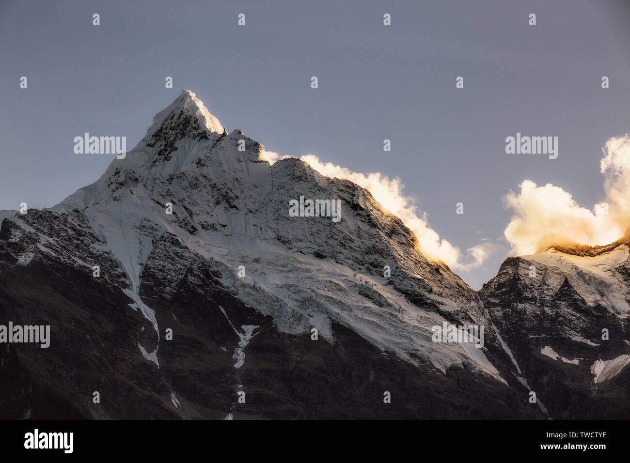 Scenery of Meri Snow Mountain, Yunnan Stock Photo - Alamy