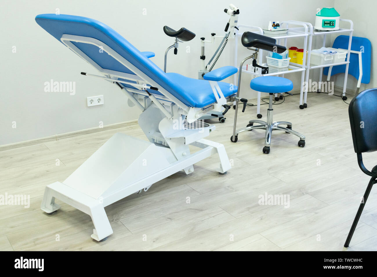 gynecological chair. medical equipment. doctor's office. medical Center ...