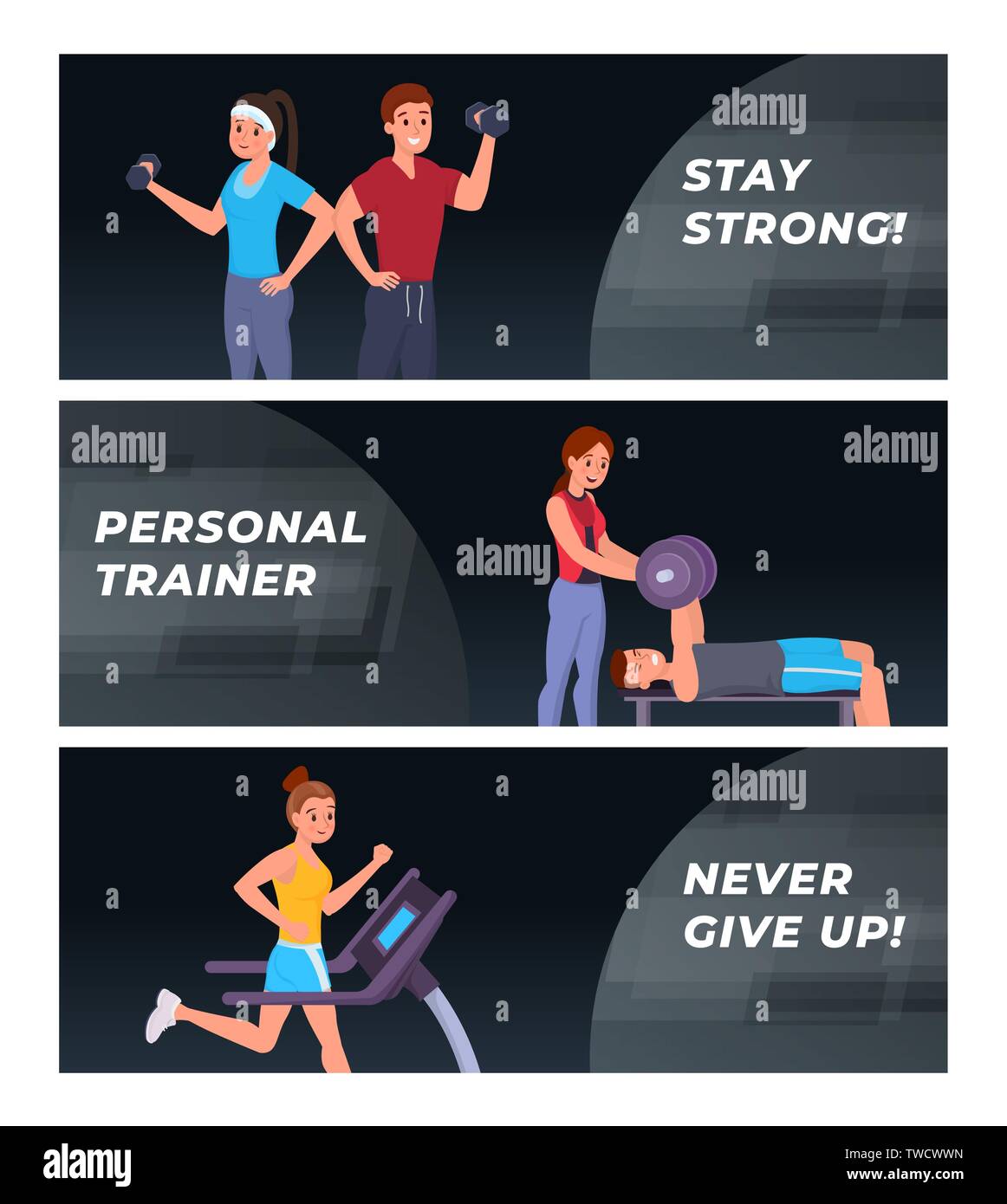 Template sports website in Stock Vector Images - Alamy