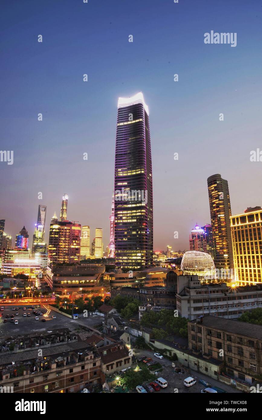 Skyline and city appearance and hotel in high rise building hi-res ...