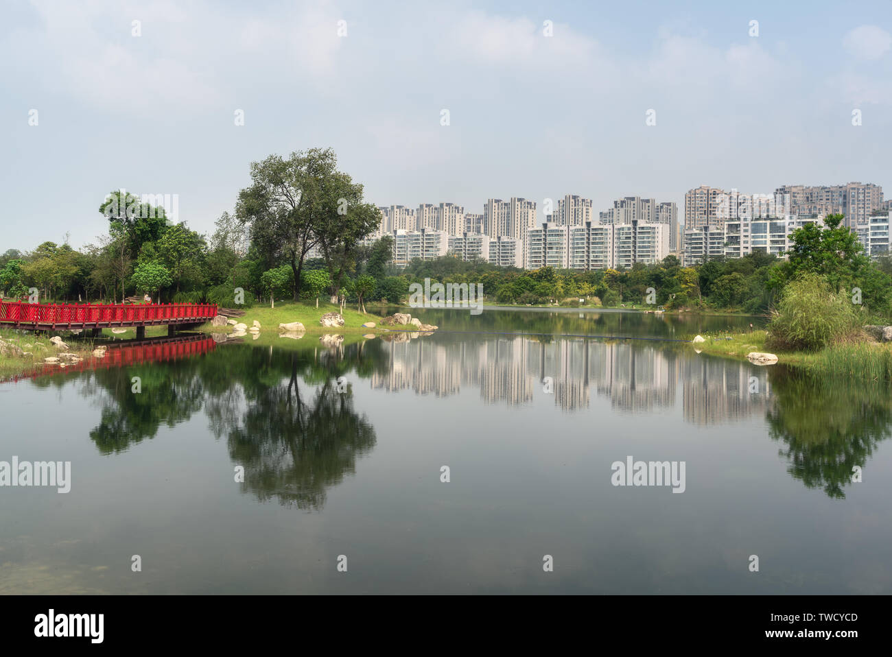 Chengdu Jincheng Park Scenery Stock Photo - Alamy