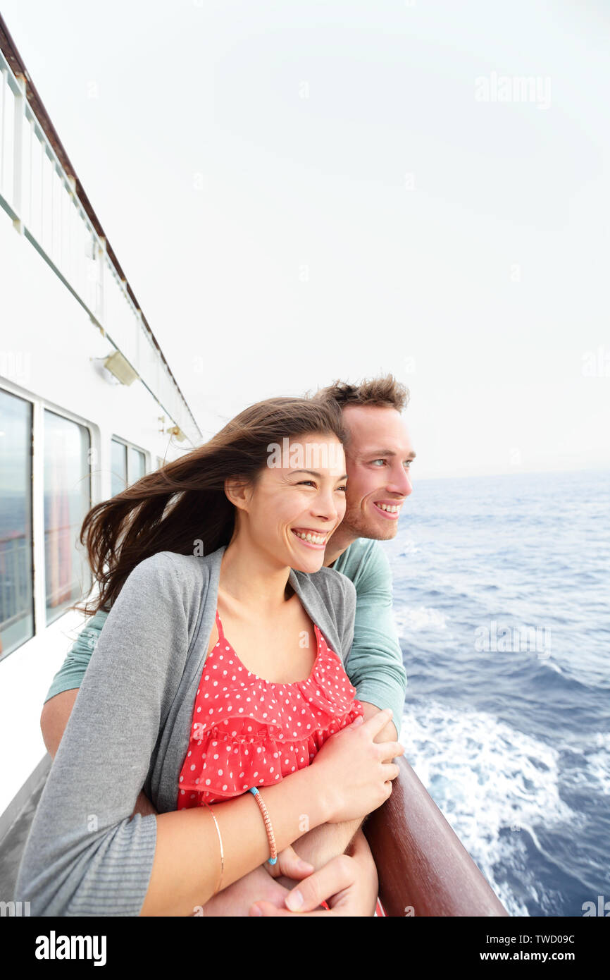 Couple relaxing together sailing boat hi-res stock photography and ...
