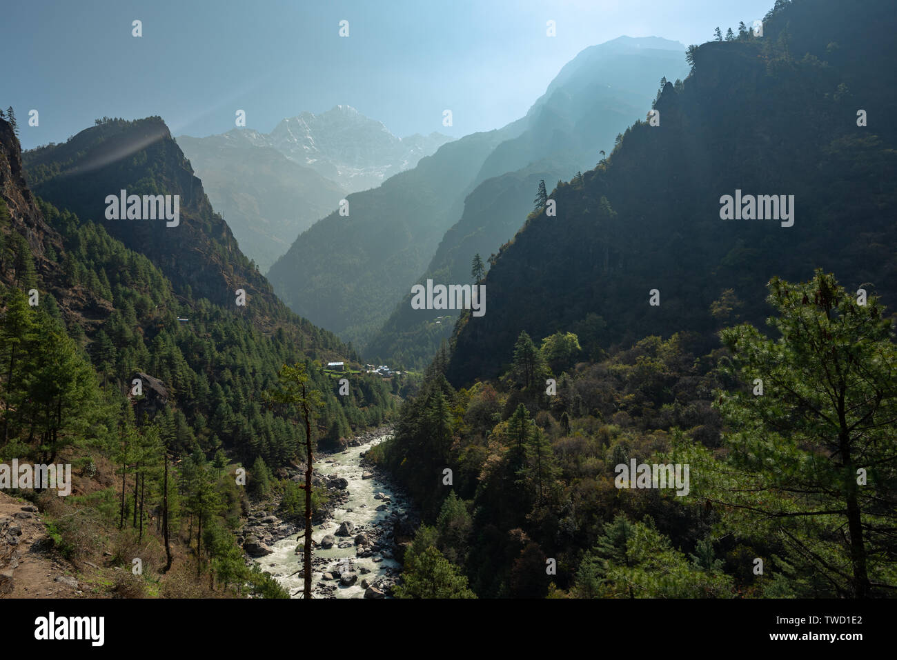 Landscape in nepal hi-res stock photography and images - Alamy