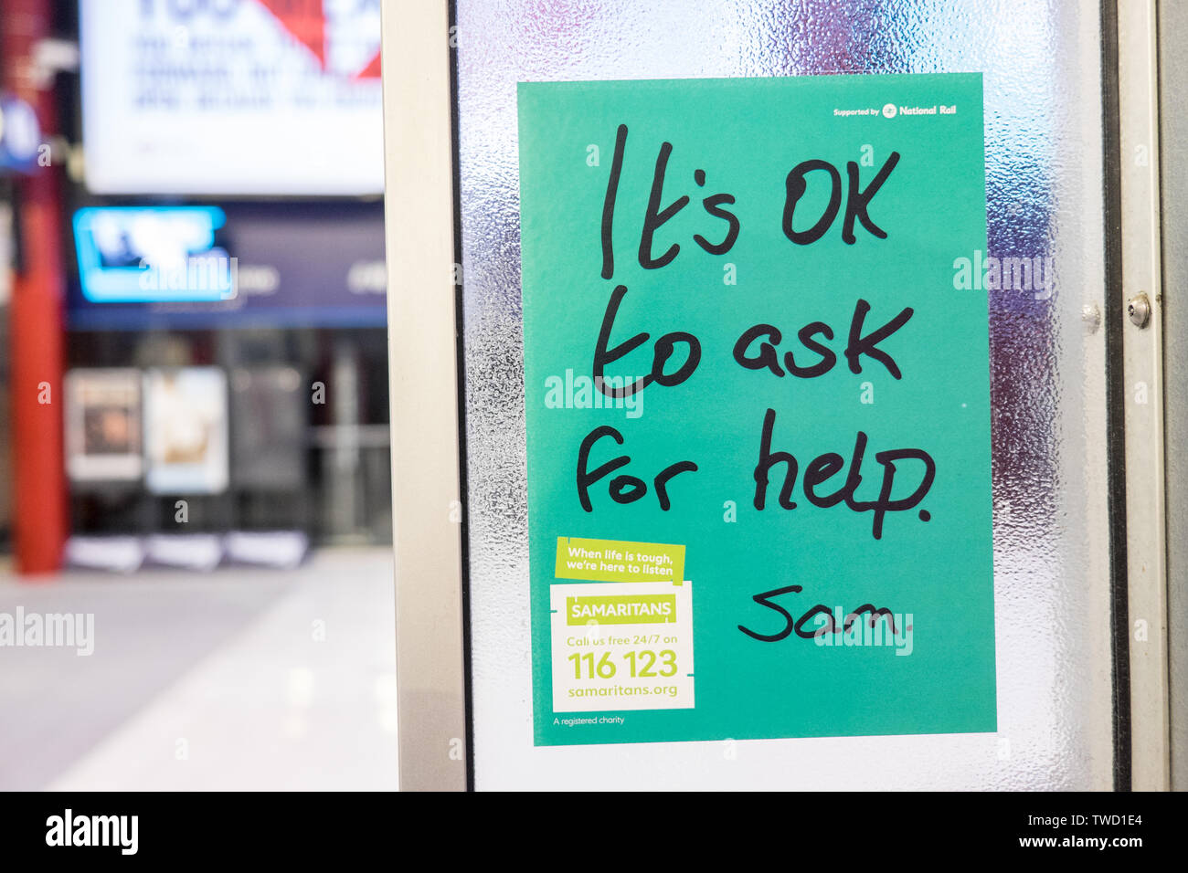 Samaritans poster hi-res stock photography and images - Alamy