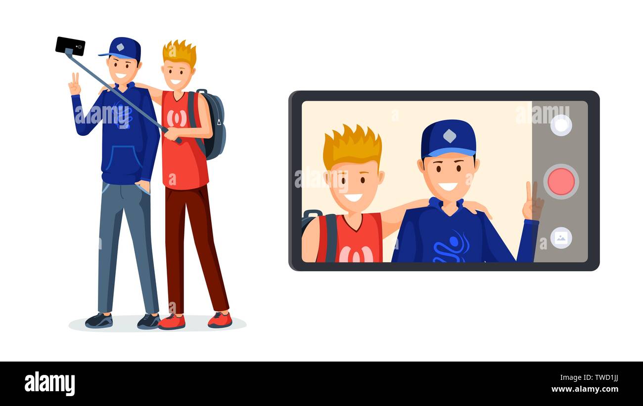 Recording live isolated cartoon hi-res stock photography and images - Alamy