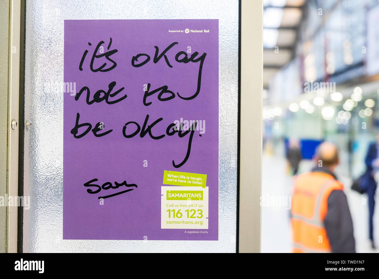 Samaritans poster hi-res stock photography and images - Alamy