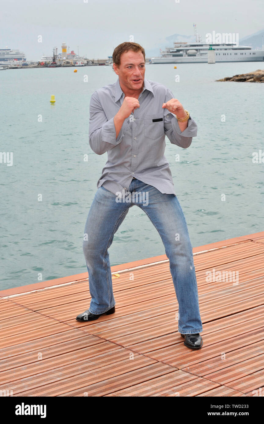 CANNES, FRANCE. May 17, 2008: Mike Tyson (left) & director James Toback ...