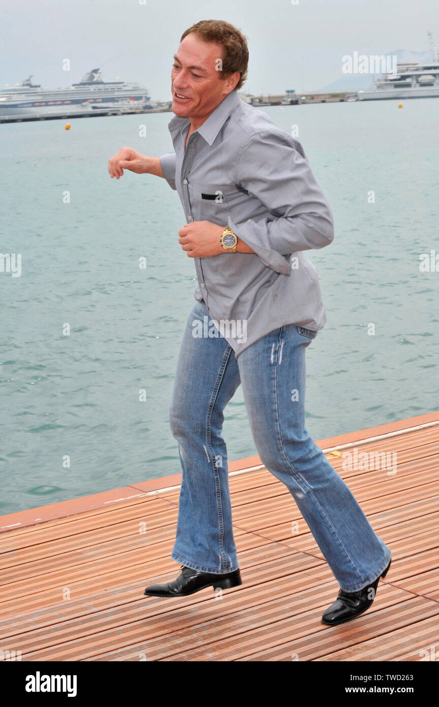 CANNES, FRANCE. May 17, 2008: Mike Tyson (left) & director James Toback ...