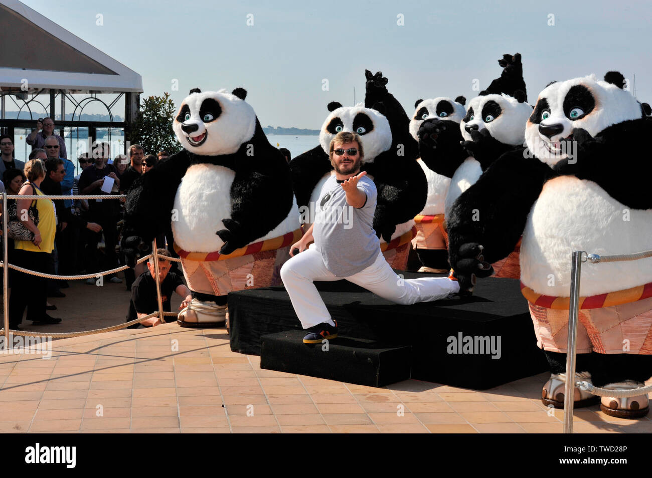 CANNES, FRANCE. May 14, 2008: Jack Black at photocall for his new movie ...