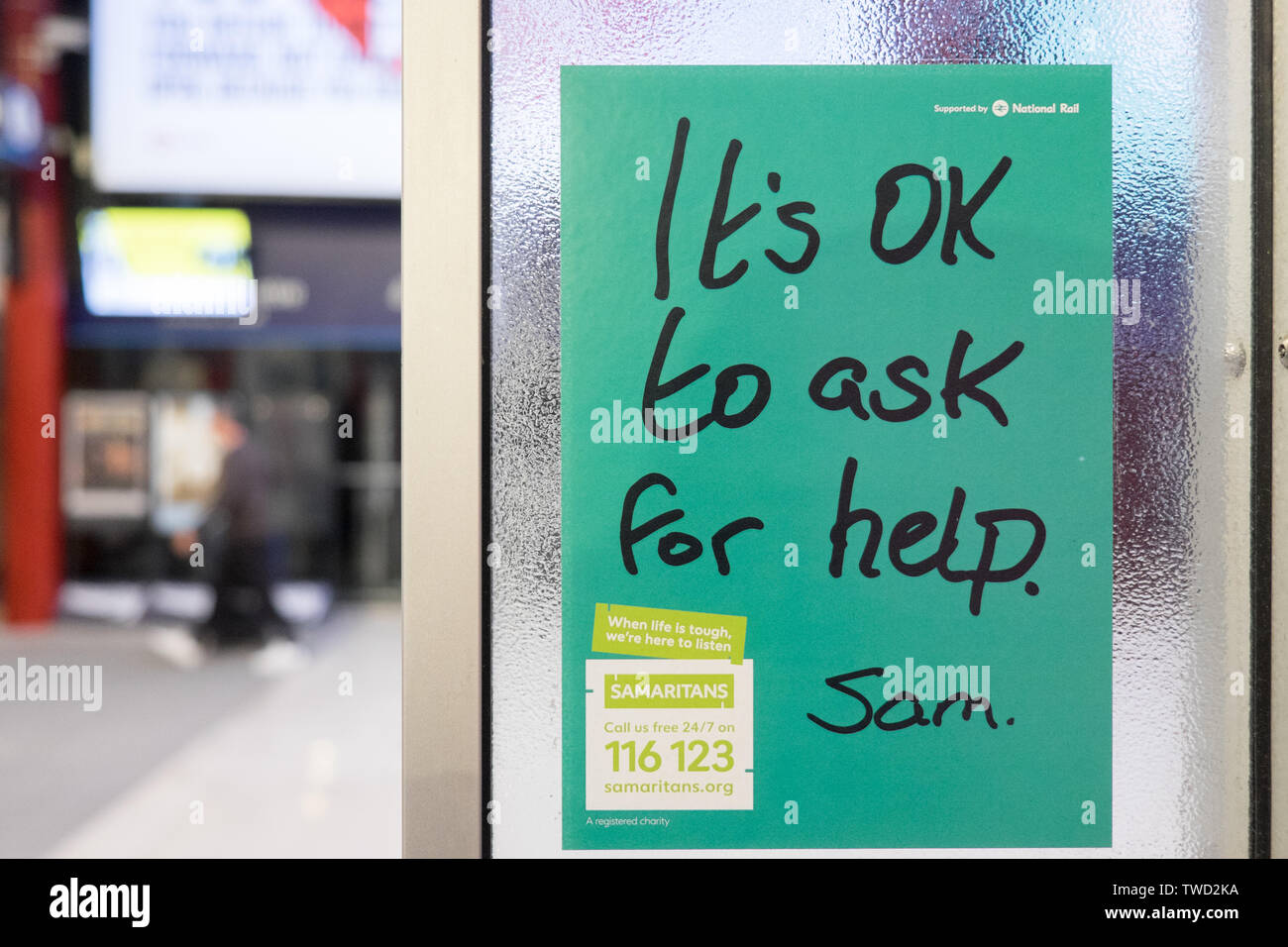 Samaritans poster hi-res stock photography and images - Alamy