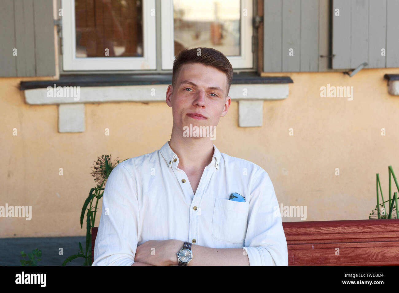 Portrait caucasian young professional man hi-res stock photography and ...