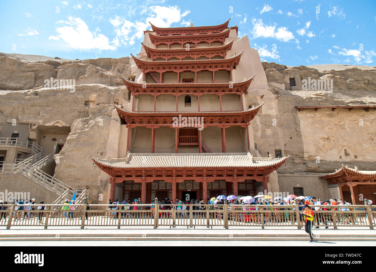 Mogao Grottoes, Dunhuang Stock Photo - Alamy