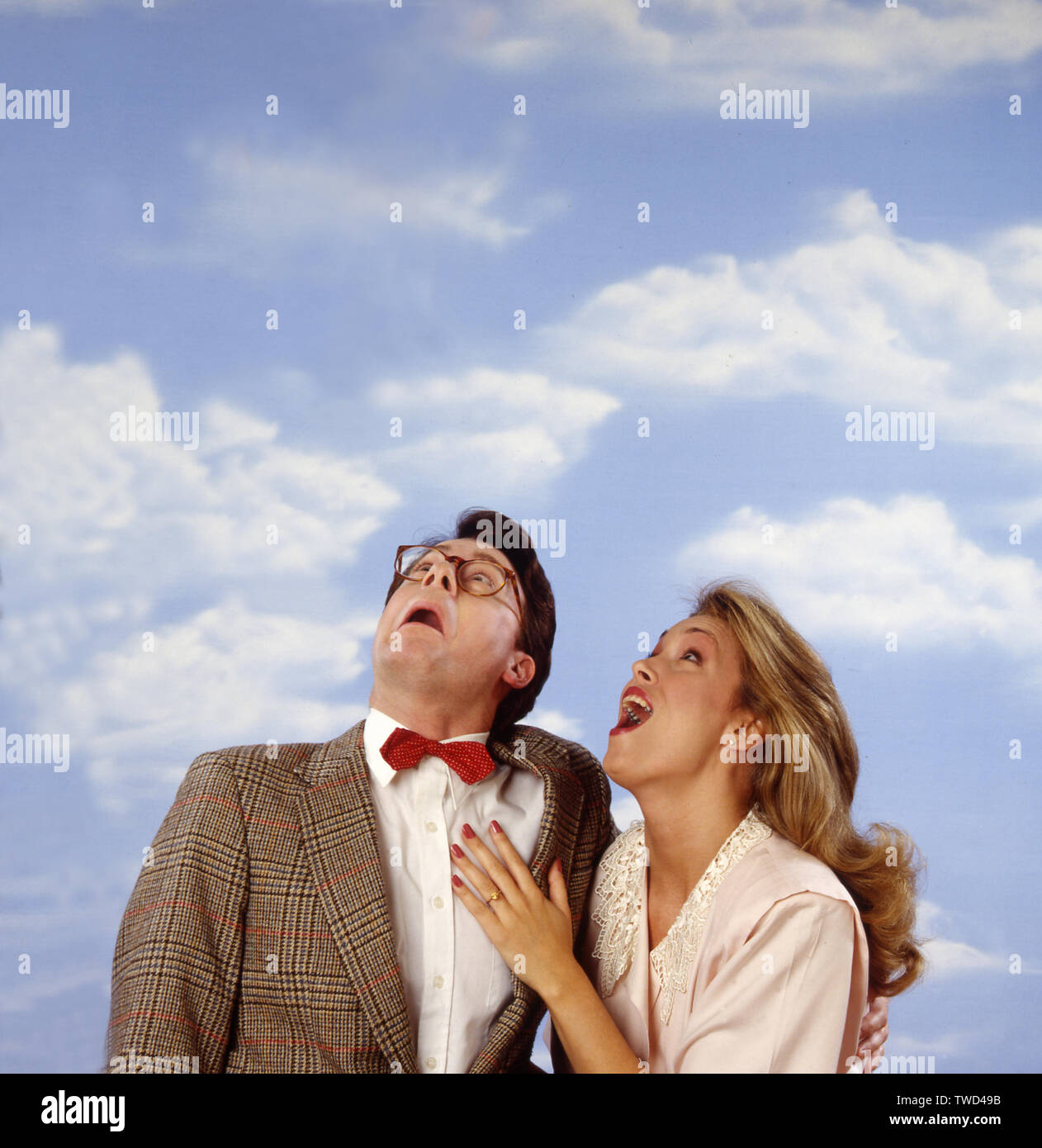 People Looking At The Sky