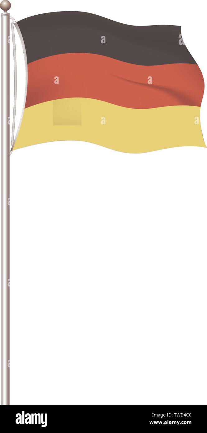 World flags. Country national flag post transparent background. Germany ...