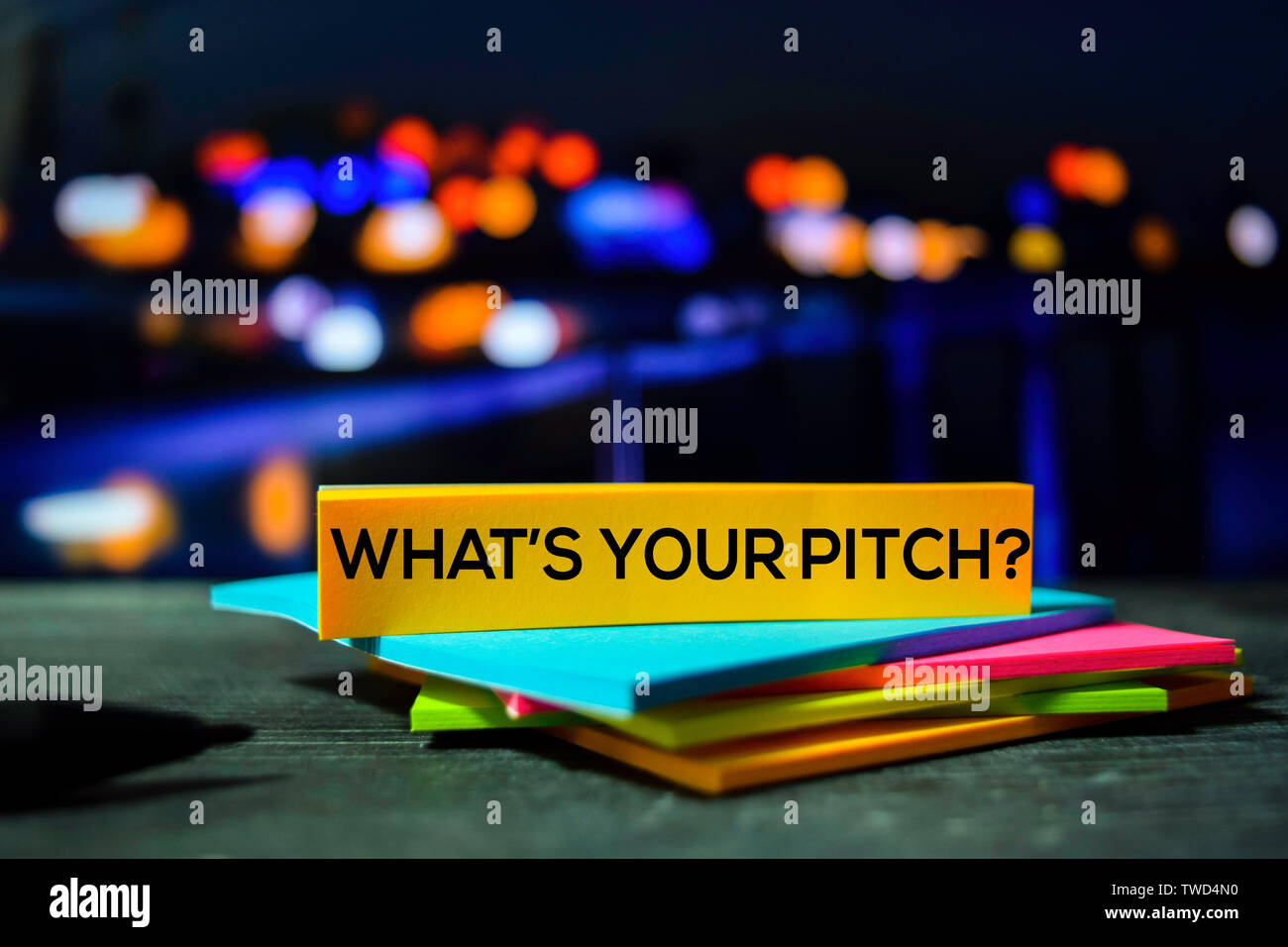 Whats your pitch hi-res stock photography and images - Alamy