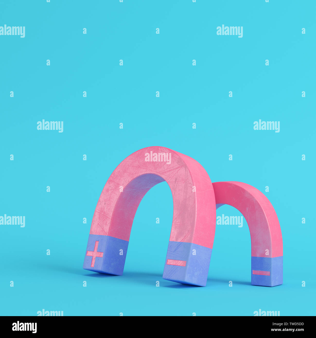 Pink magnets on bright hi-res stock photography and images - Alamy