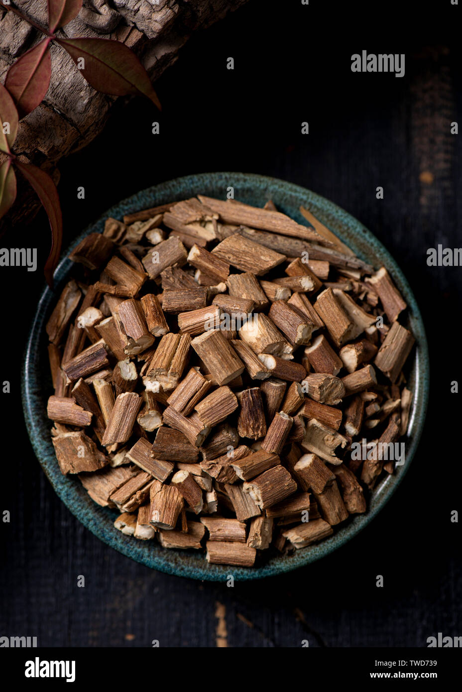 Traditional Chinese medicine mother herb Stock Photo - Alamy