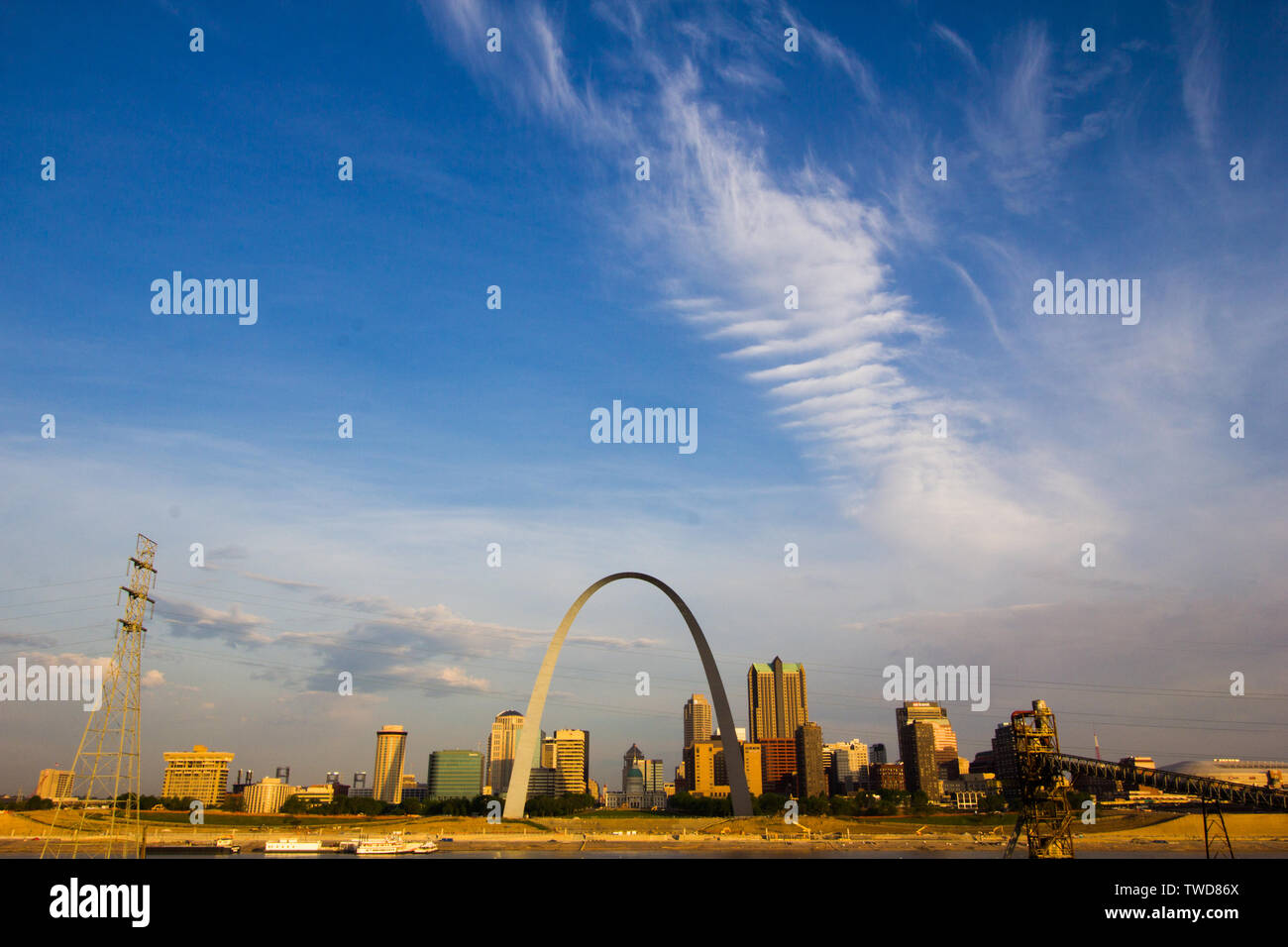 Gateway Arch, St. Louis, Missouri Stock Photo - Alamy