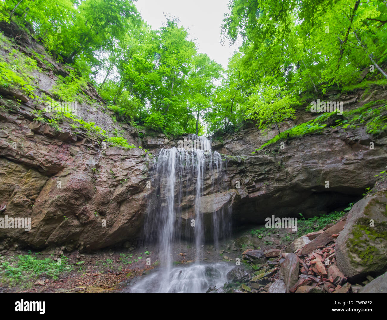 Steps To Waterfall High Resolution Stock Photography and Images - Alamy