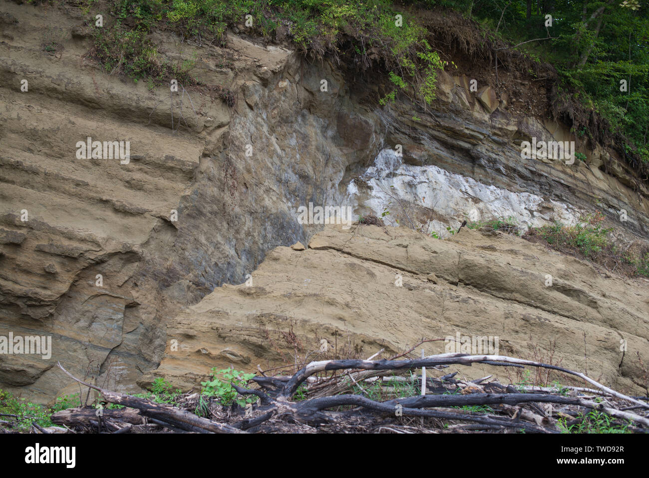 Clay and sand strata hi-res stock photography and images - Alamy