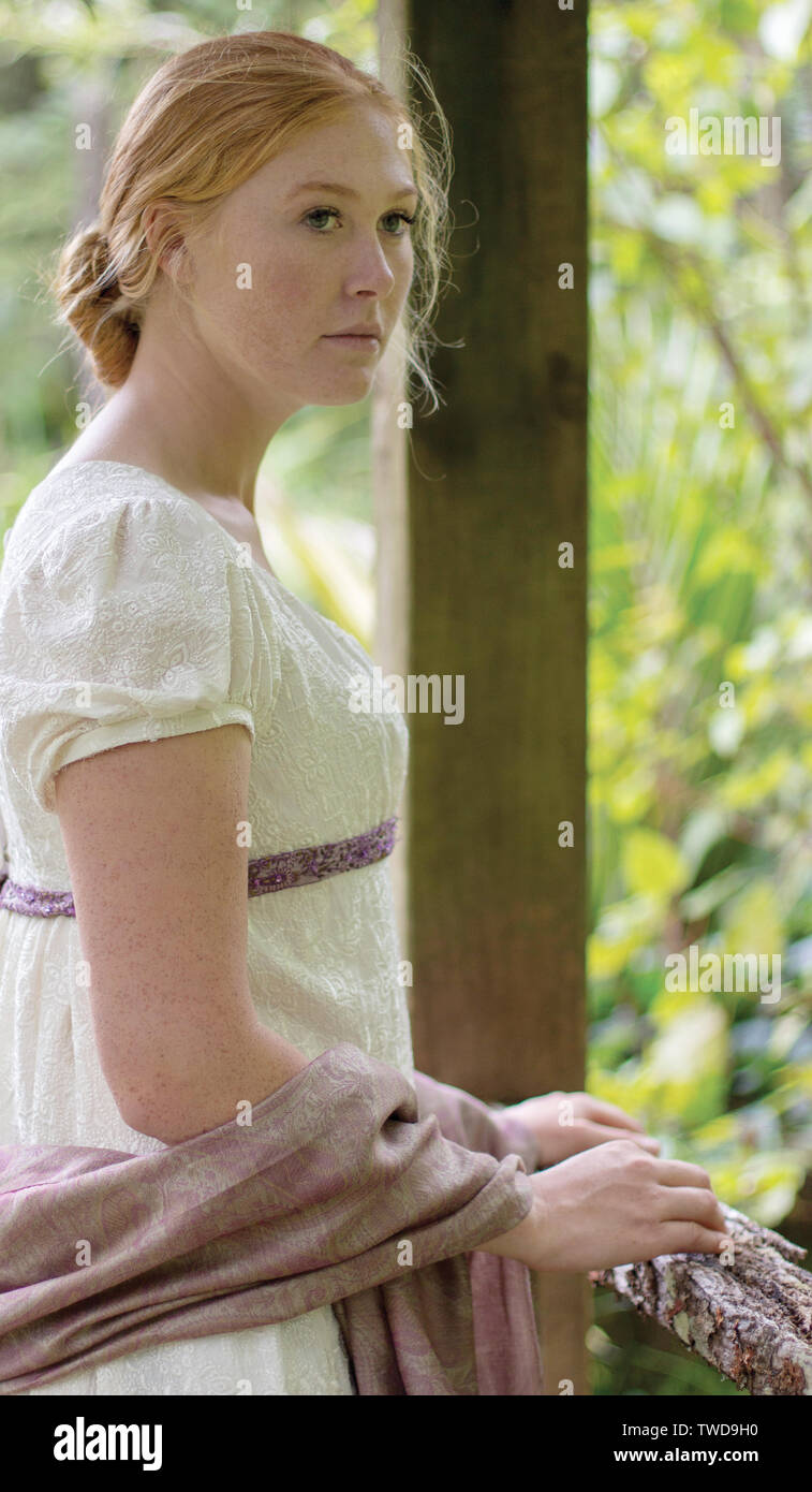 Regency woman hi-res stock photography and images - Alamy
