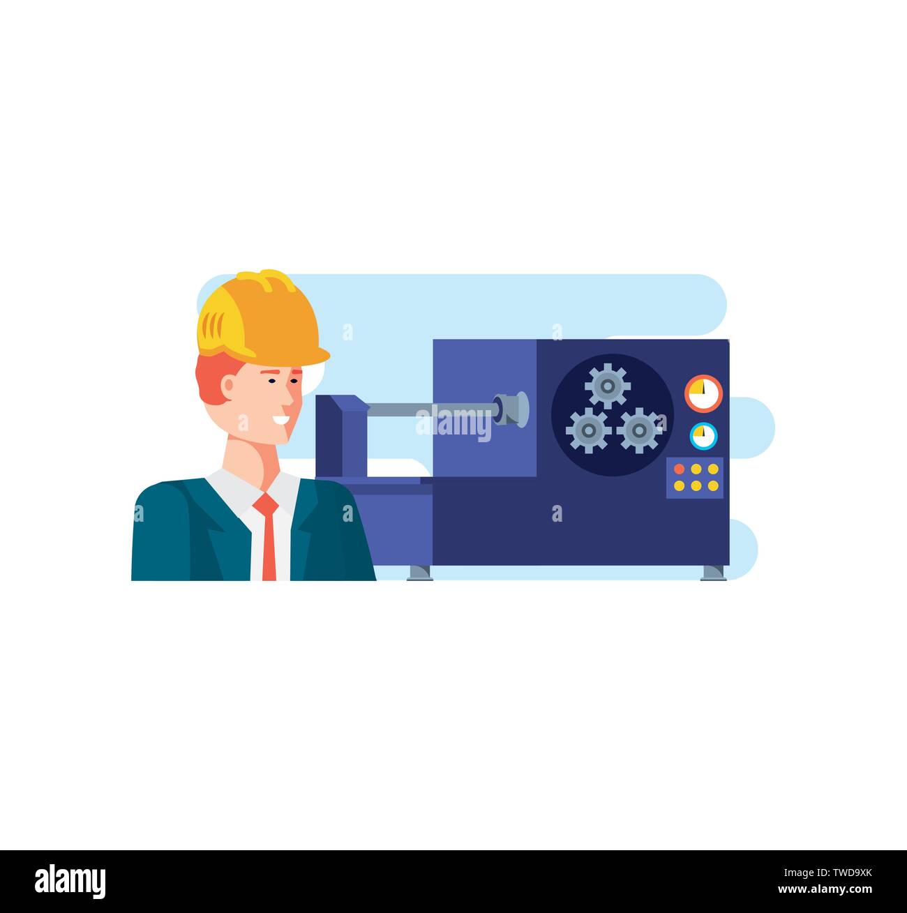 Worker design, Working occupation person job corporate employee and ...