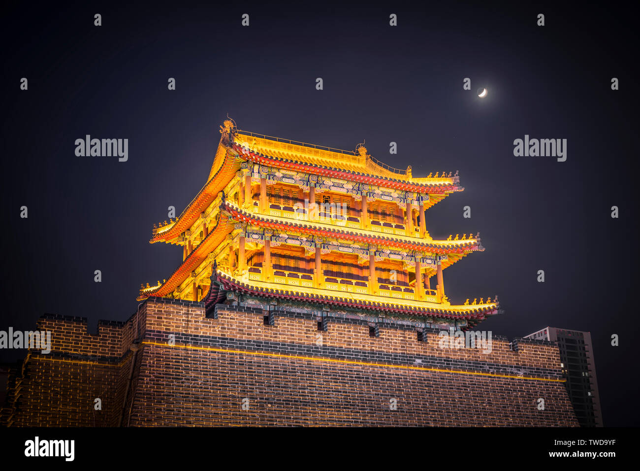 Antique architecture in Shenyang Stock Photo - Alamy