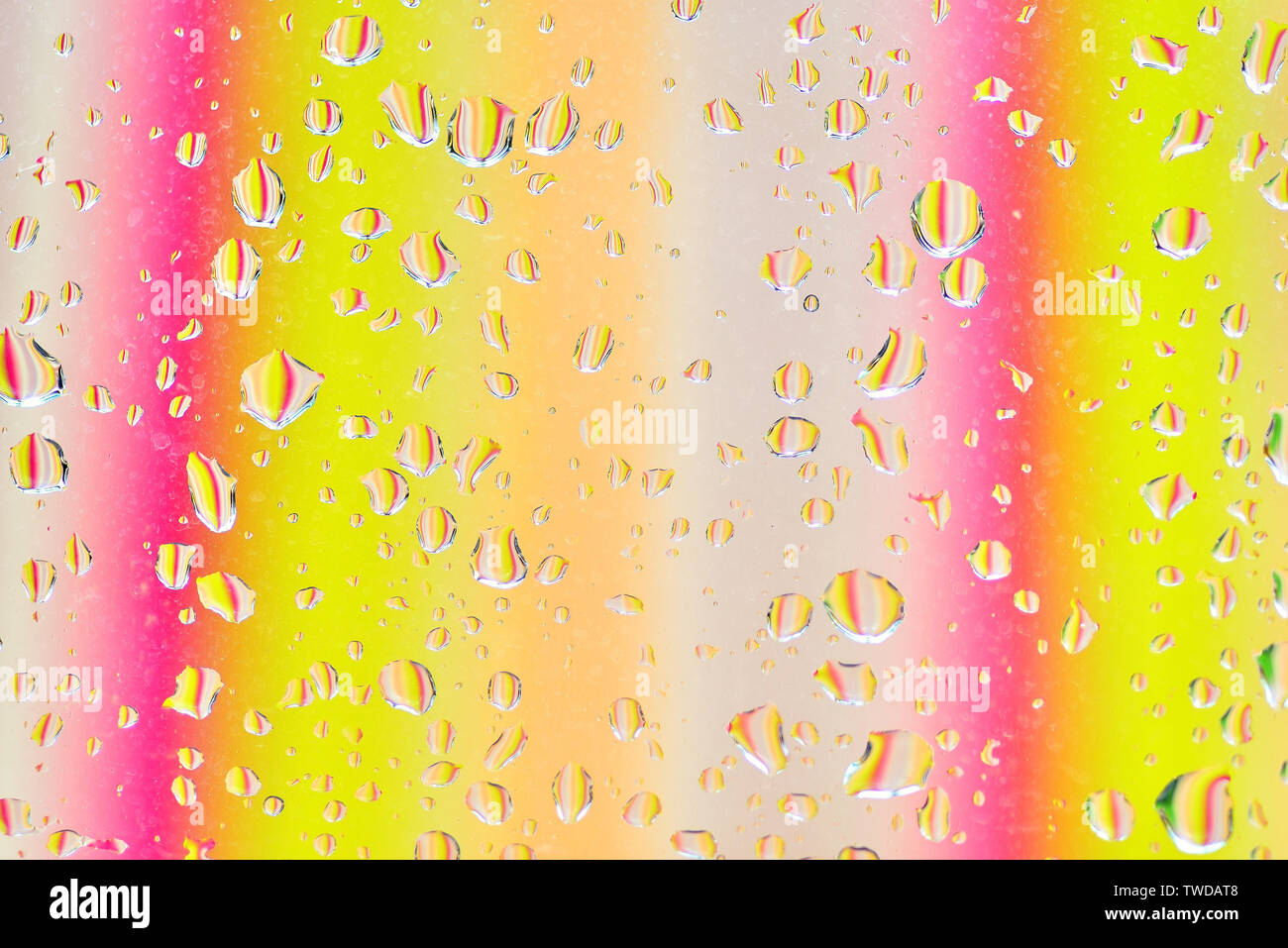 Color water beads background Stock Photo - Alamy