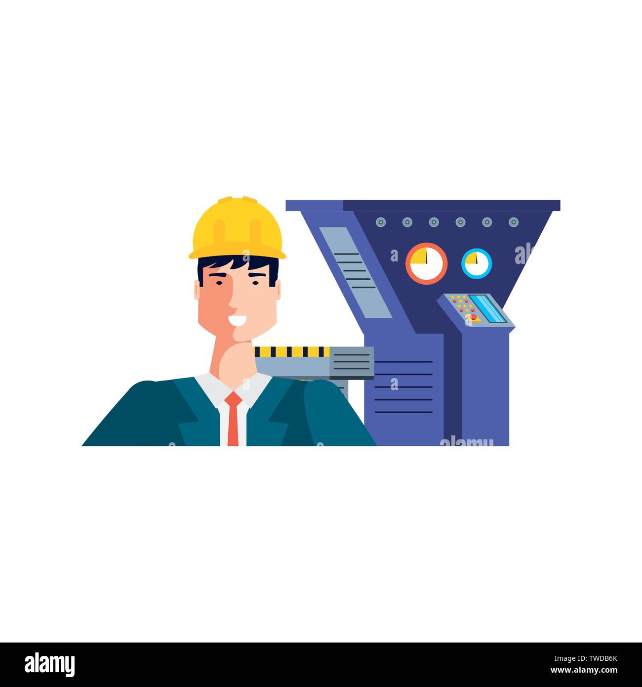 Worker design, Working occupation person job corporate employee and ...