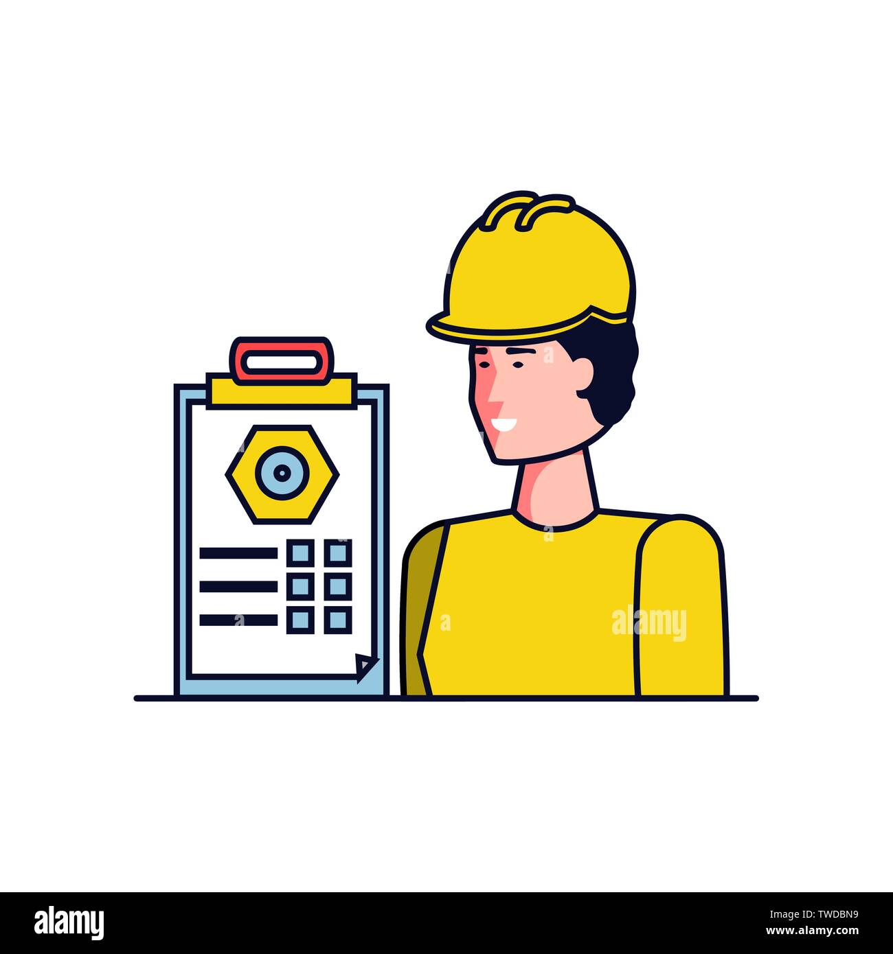 Worker design, Working occupation person job corporate employee and ...