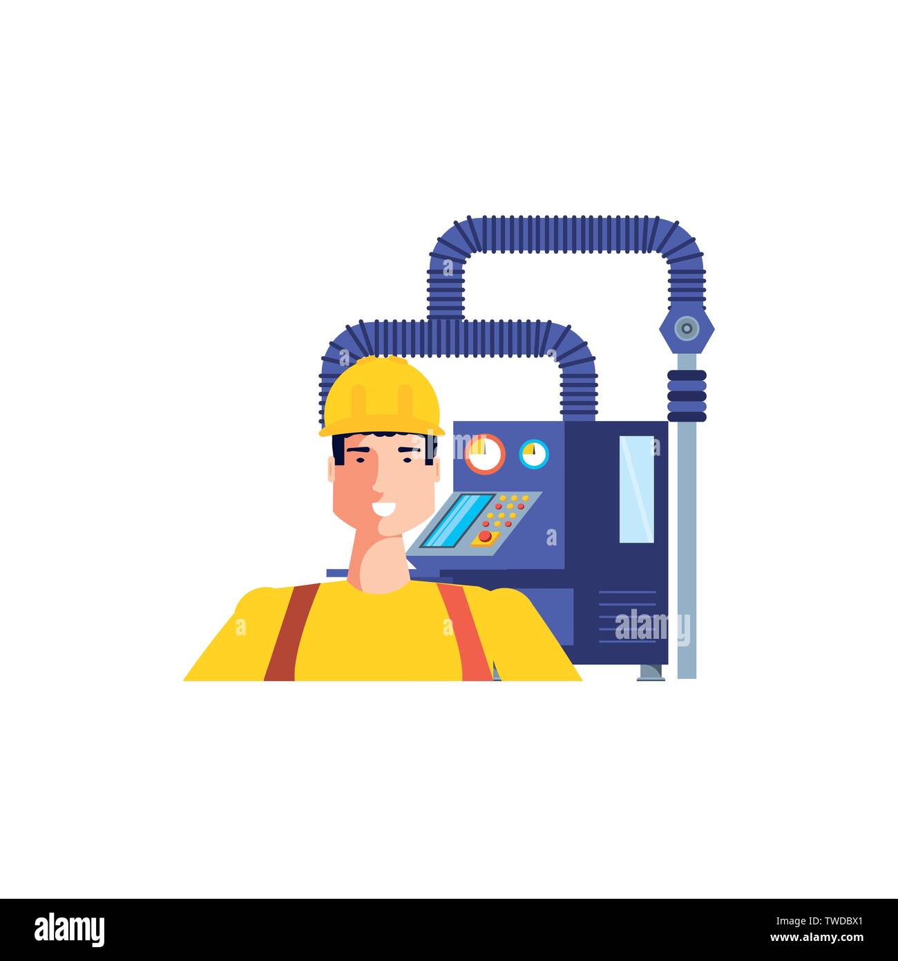 Worker design, Working occupation person job corporate employee and ...