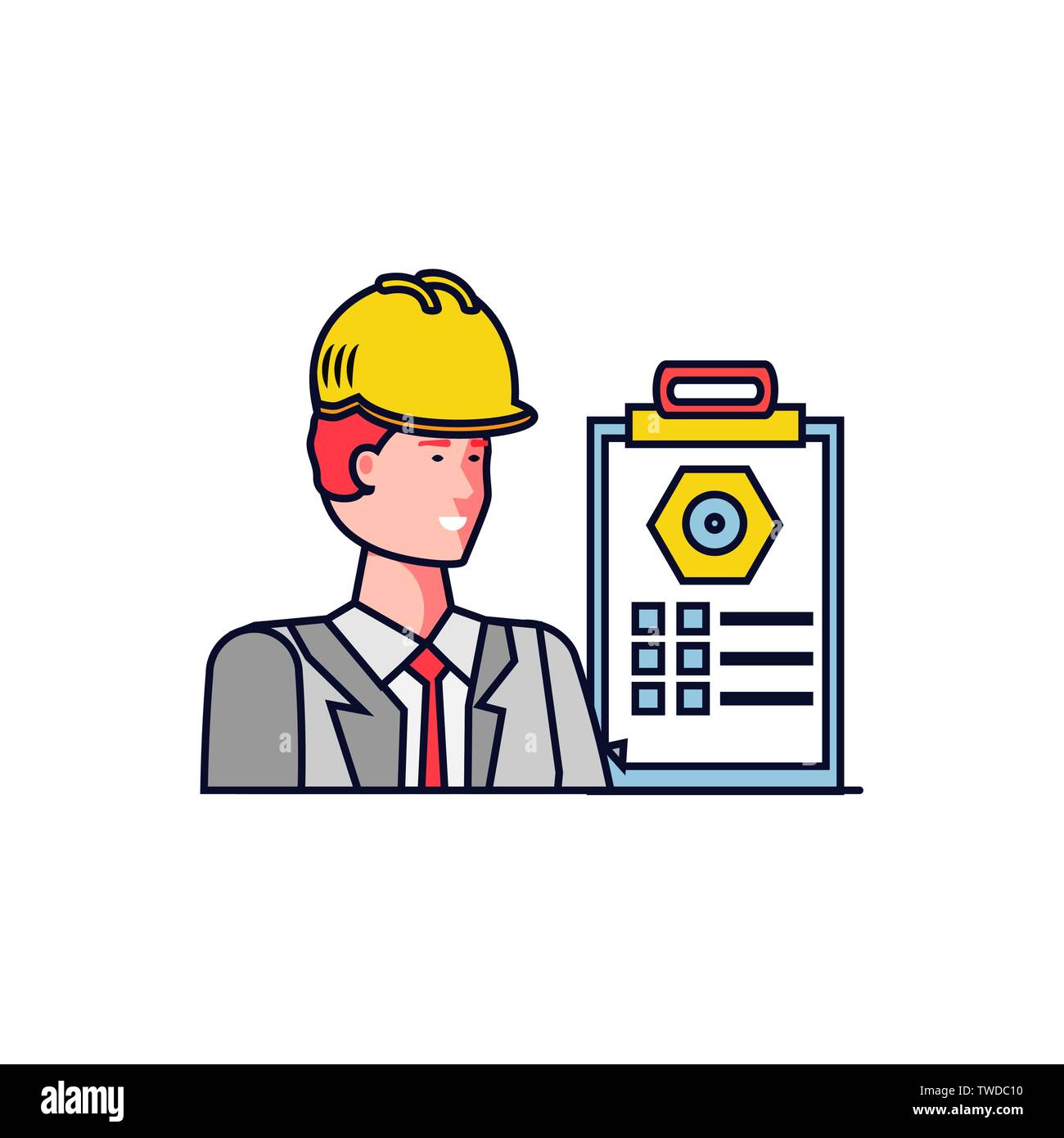 Worker design, Working occupation person job corporate employee and ...