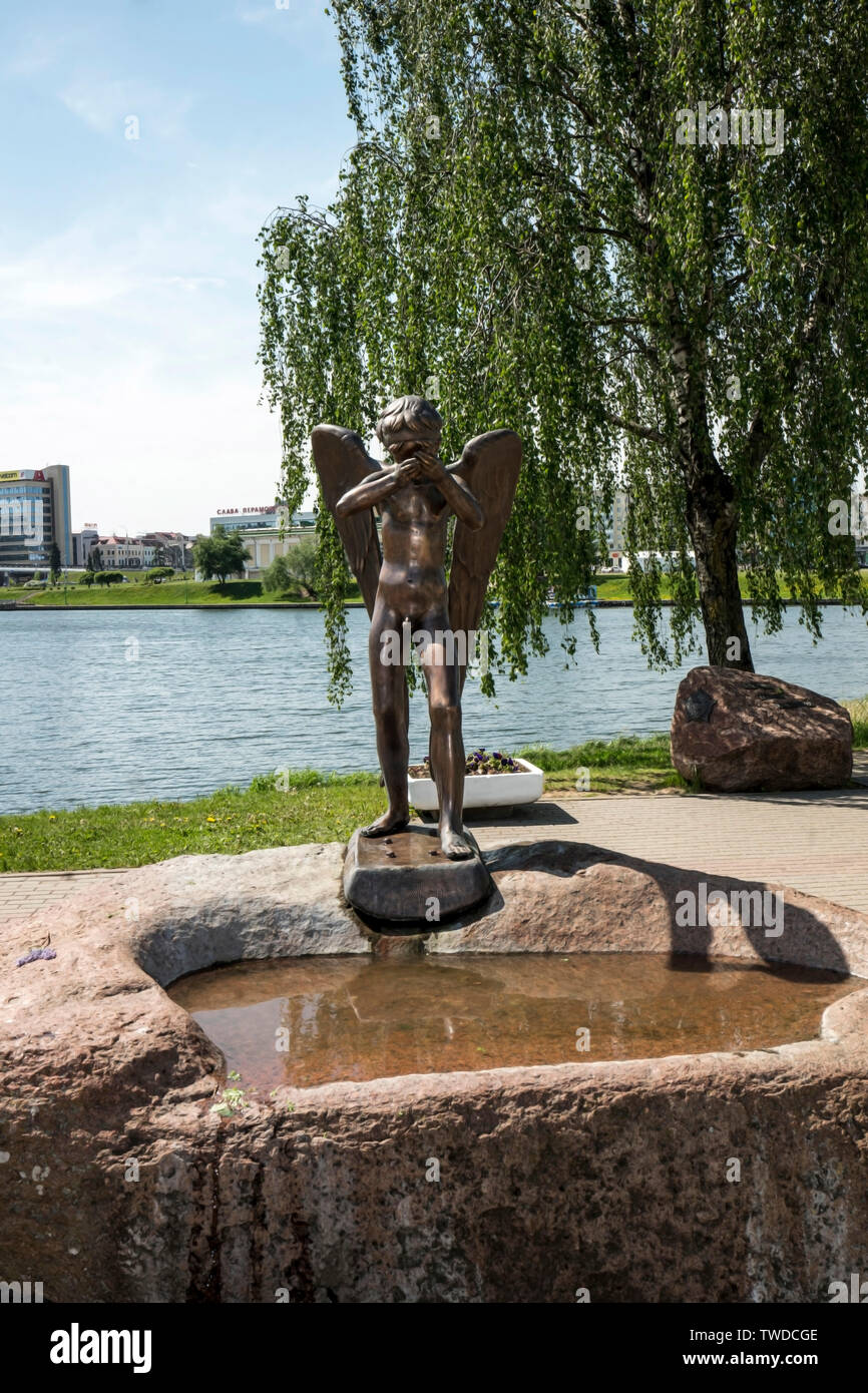 Island of Tears in Minsk, Belarus Stock Photo - Alamy