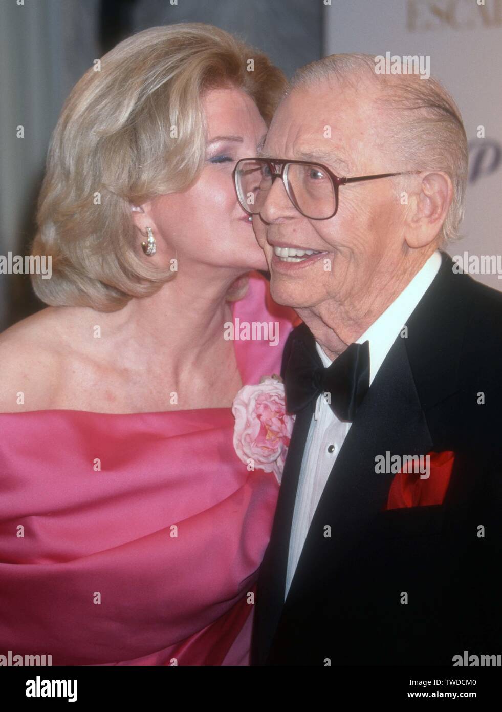 Milton Berle and wife Lorna 1998Photo By John Barrett/PHOTOlink.net ...