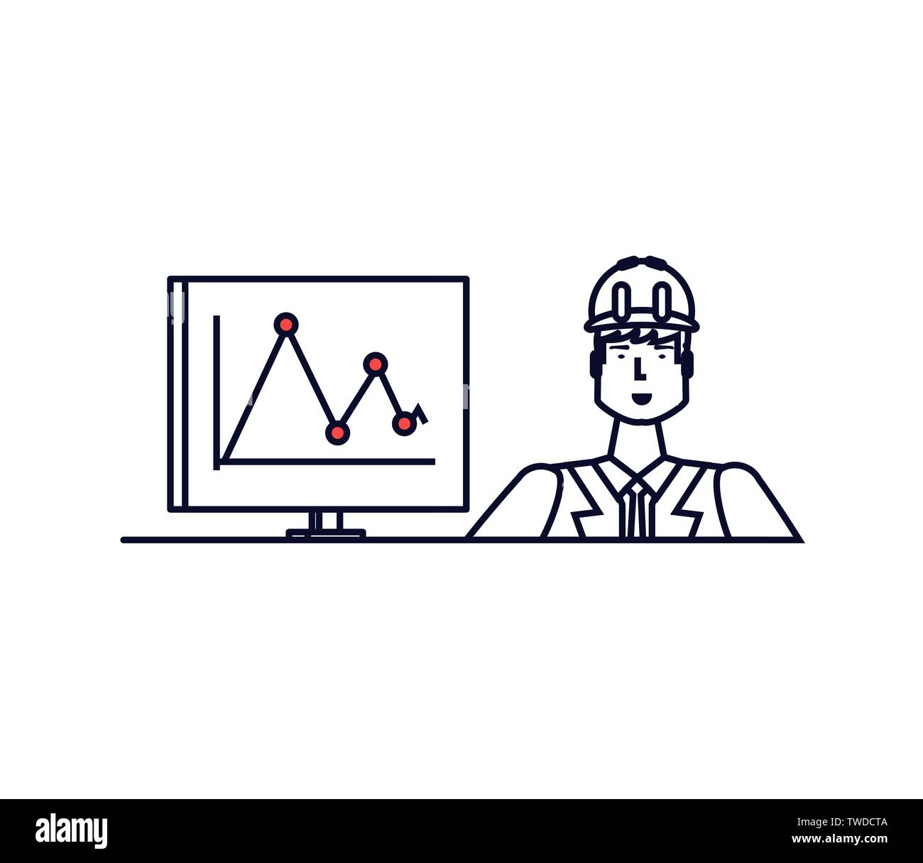 Worker design, Working occupation person job corporate employee and ...