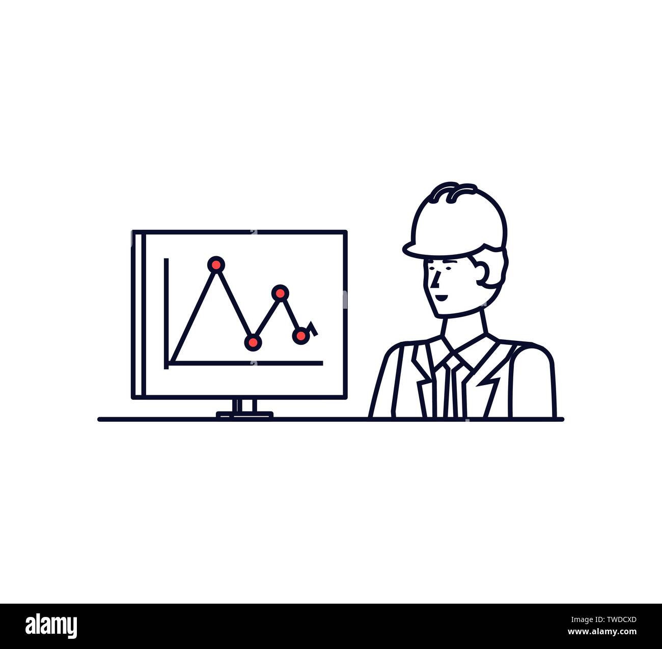 Worker design, Working occupation person job corporate employee and ...