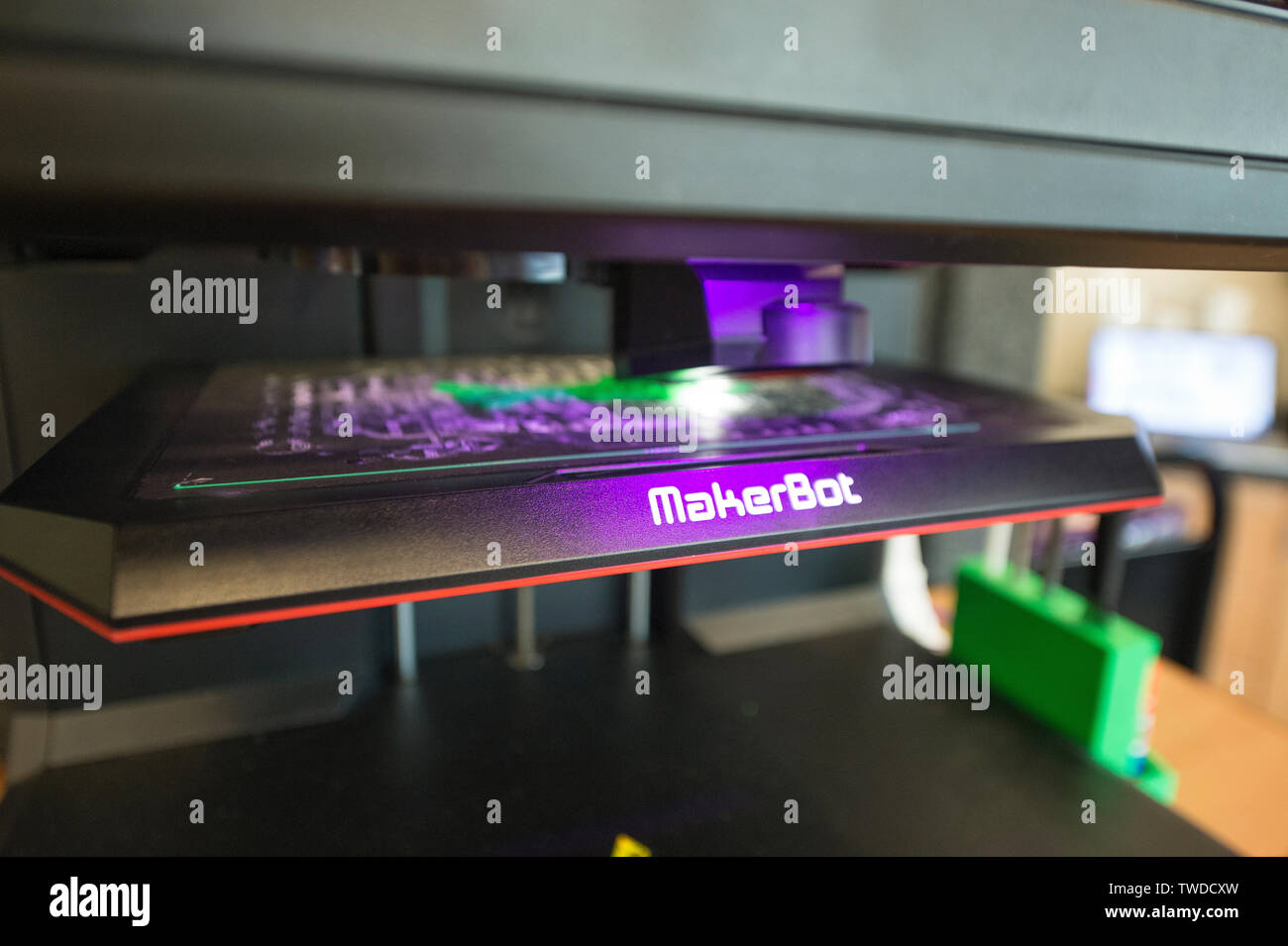 UNITED STATES - August 31, 2017: The new Gum Springs Library is a great ...