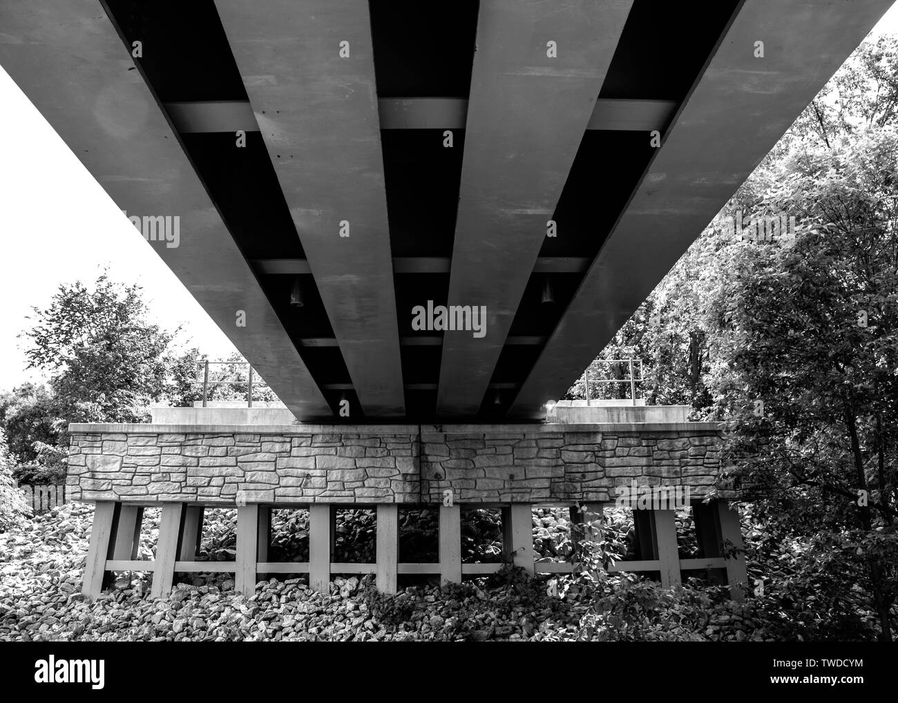 Under stones Black and White Stock Photos & Images - Alamy