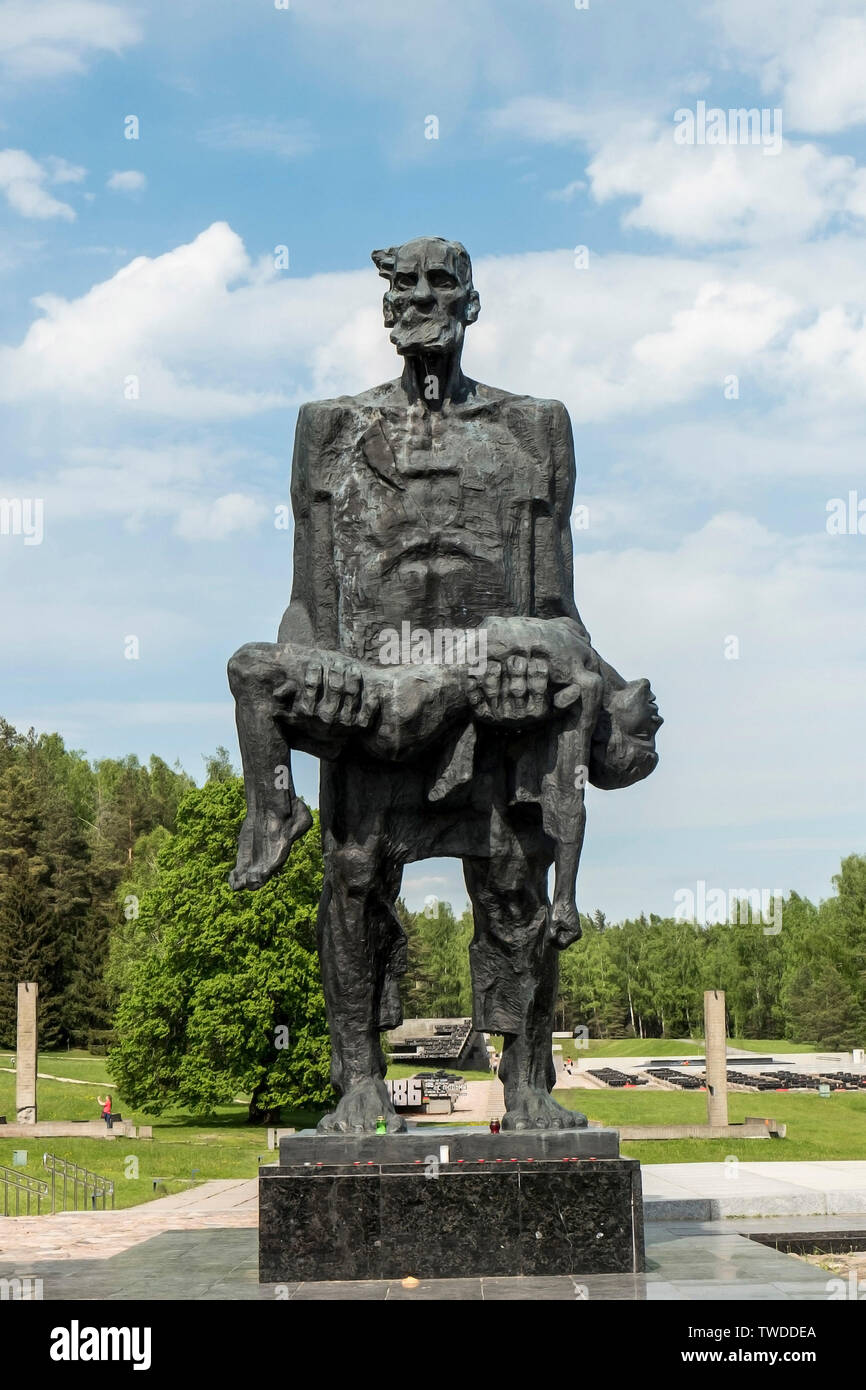 The Khatyn Memorial Complex, Khatyn village, Belarus Stock Photo - Alamy