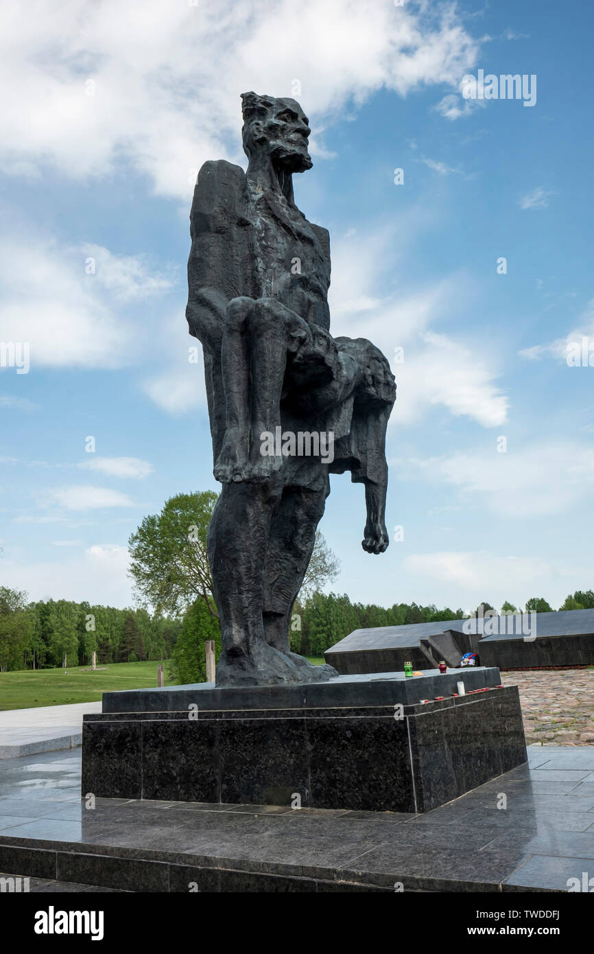 The Khatyn Memorial Complex, Khatyn village, Belarus Stock Photo - Alamy
