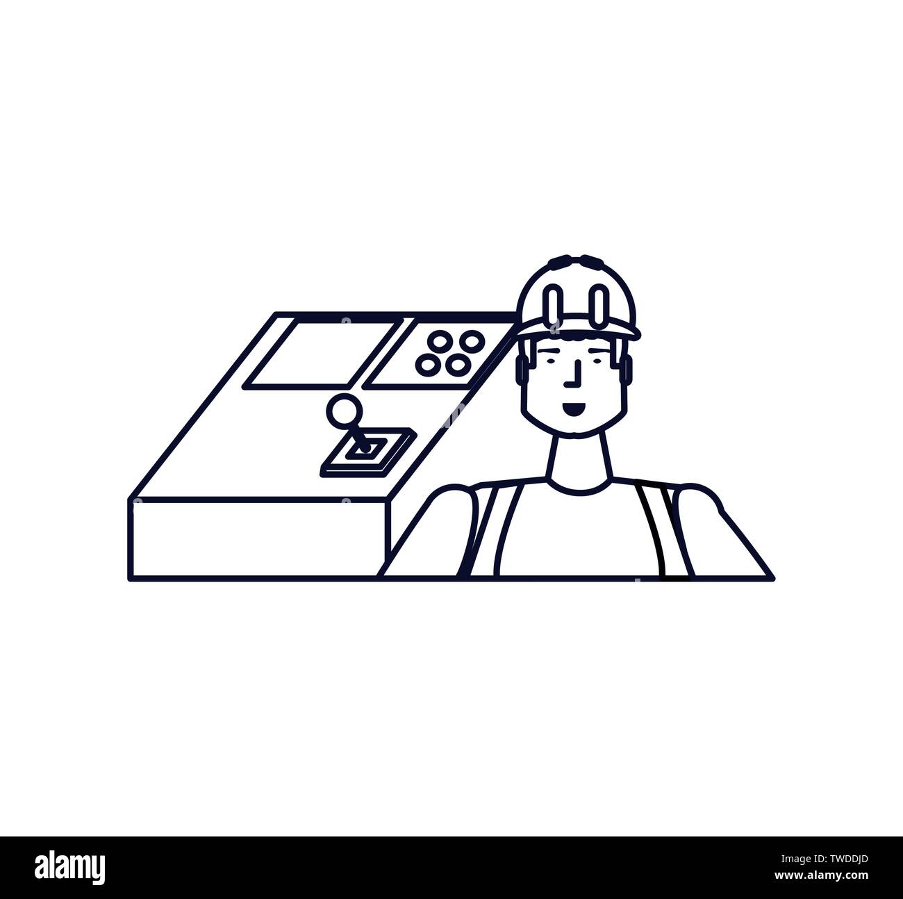 Worker design, Working occupation person job corporate employee and ...