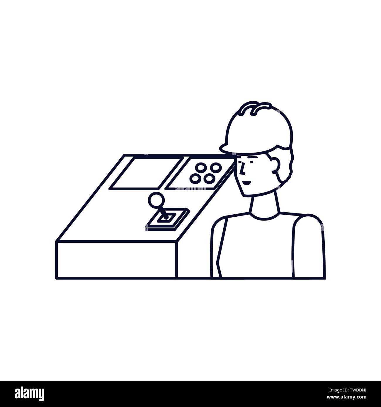 Worker design, Working occupation person job corporate employee and ...