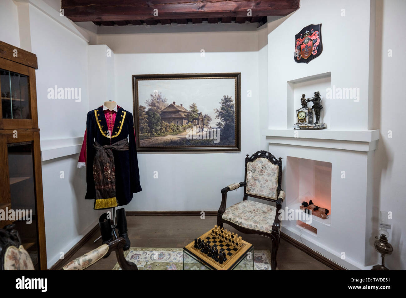 Kosciuzko Manor House, Belarus Stock Photo - Alamy