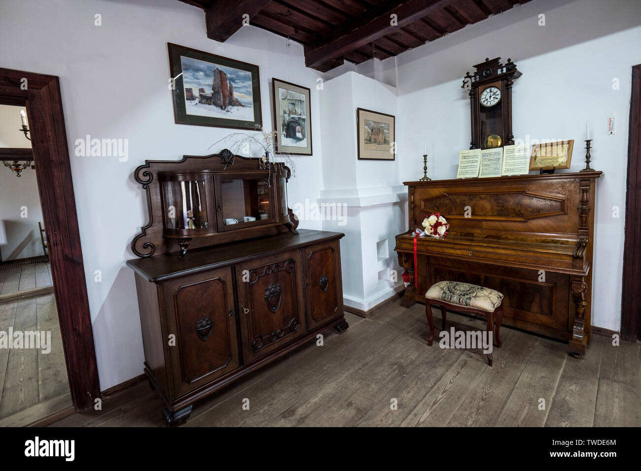 Kosciuzko Manor House, Belarus Stock Photo - Alamy